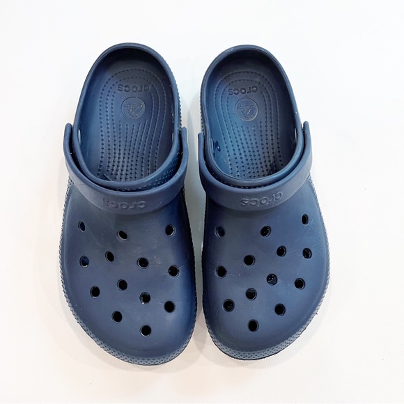 CROCS | Shoes | Crocs Womens Navy Blue Sandal Size 9 | Poshmark